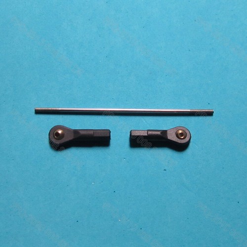 RC Push Rods M2 Thread+Link Rod End+Nut M2 Ball Joints Fit RC Car Plane ...