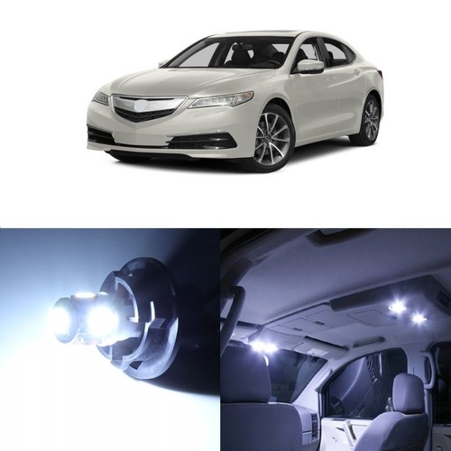 16 x White LED Interior Lights Package Deal Kit For Acura TL 2009 ...
