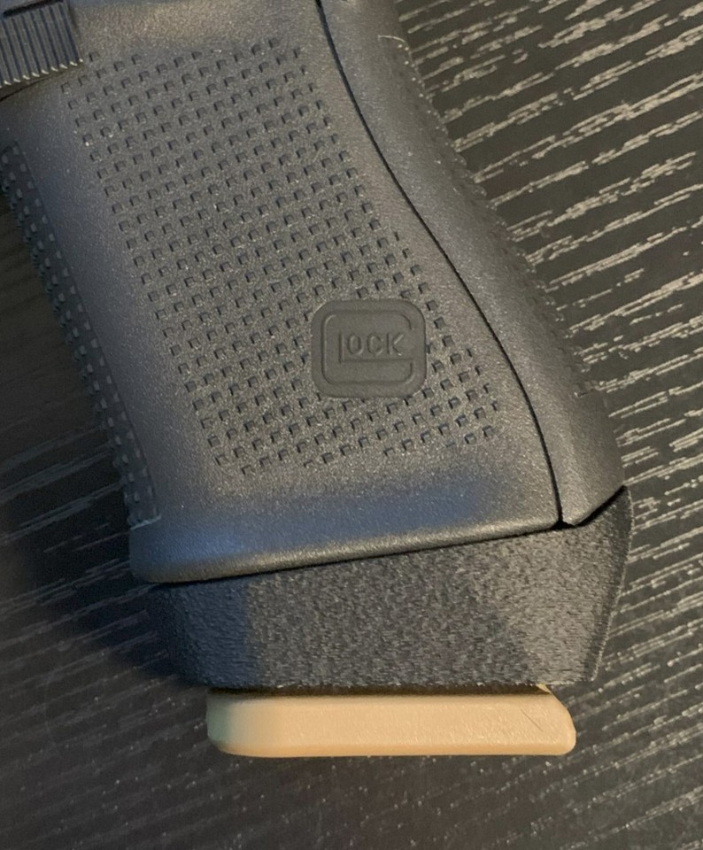 (NO GAP!) Glock 19 Gen 5 mag Sleeve Grip adapter For Glock 17 Magazine ...