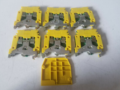 Terminal Blocks - Green Yellow