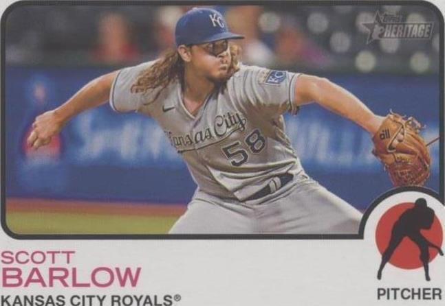 2022 Topps Heritage High Number - Scott Barlow #613 for sale online | eBay