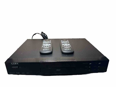 APEX AD-500 DVD Player with 2 Remotes | eBay