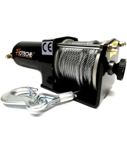 VERRICELLO ELETTRICO 1350KG PARANCO ARGANO A 12V CON TELECOMANDO TIRA ...