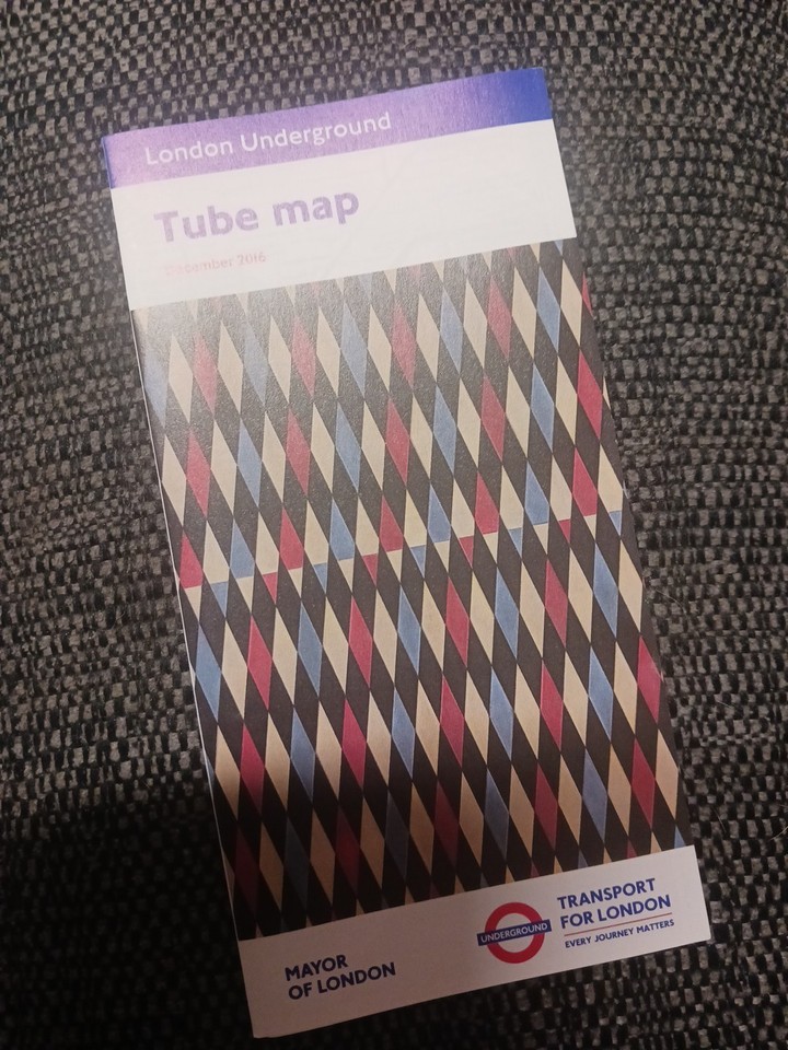 London Underground Tube Map December 2016 | eBay UK