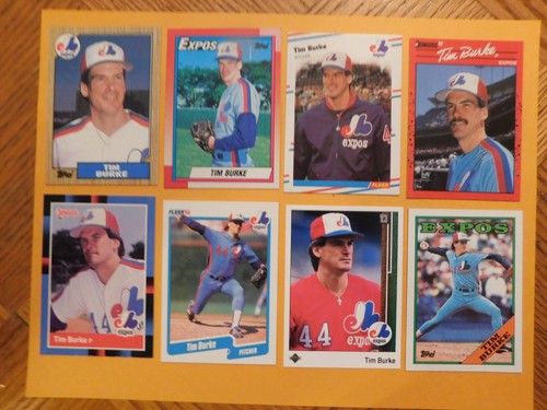 Tim Burke 8 Card Lot | eBay
