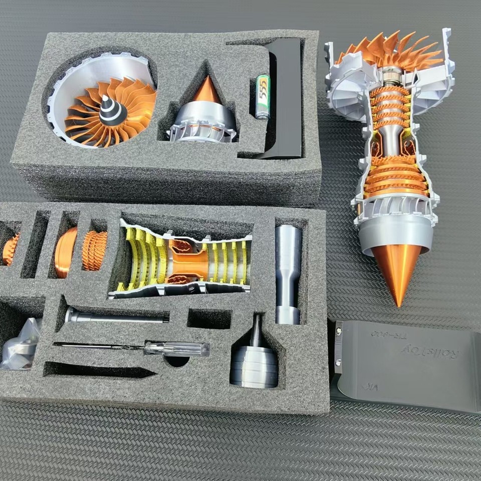 Rolls-Royce TR900 Aircraft Engine Model (Miniature) - 3D Printed with ...