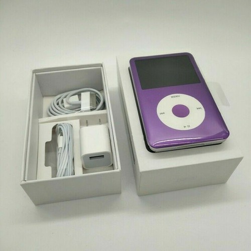 Apple iPod Classic 7th Gen Purple 80GB/120GB/160GB/256GB/512GB/1TB/2TB ...