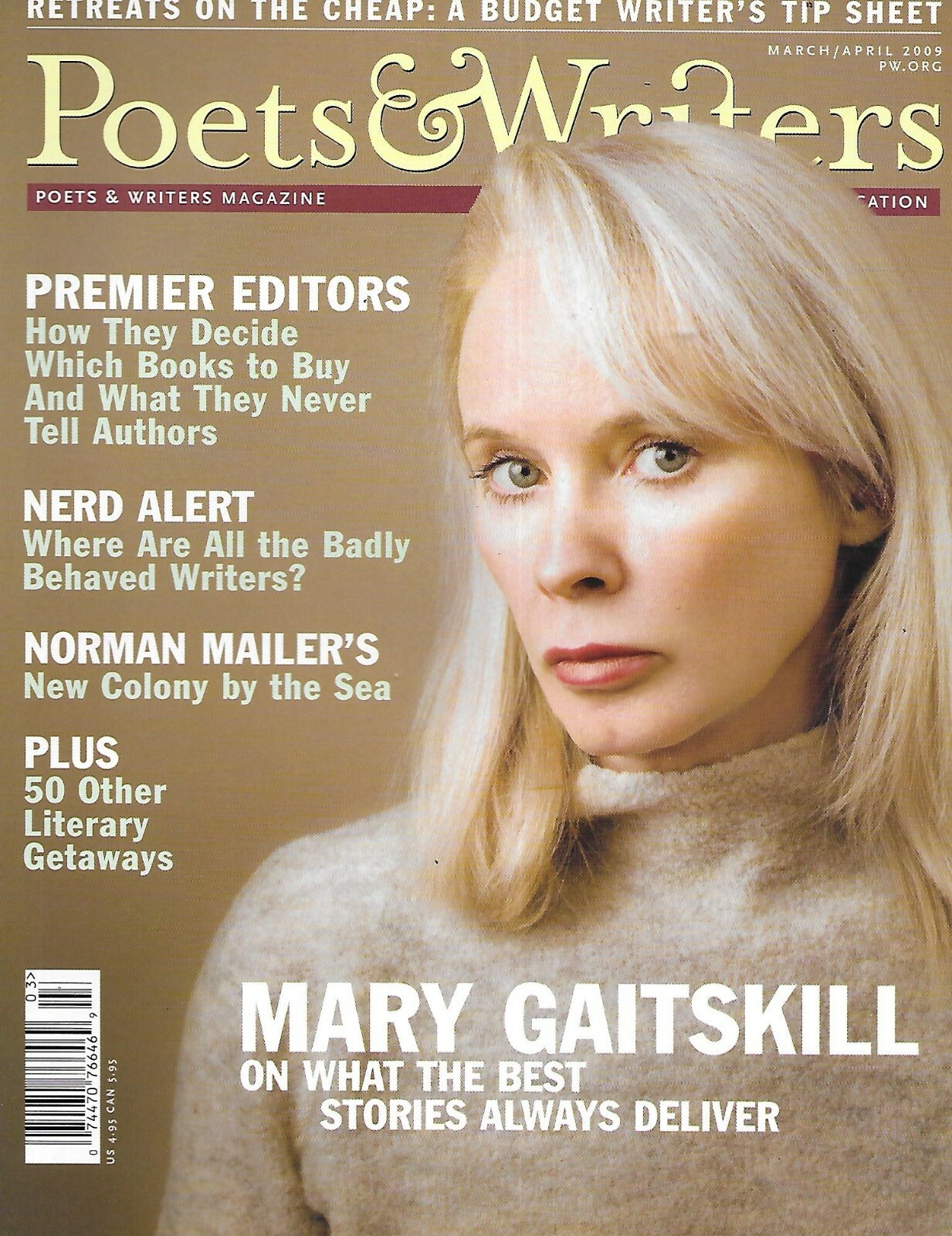 Poets And Writers Magazine Mary Gaitskill Premier Editors Norman Mailer ...
