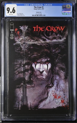 The Crow #1 Todd McFarlane Variant CGC 9.6 Spawn Dark Ages Sam Twitch ...