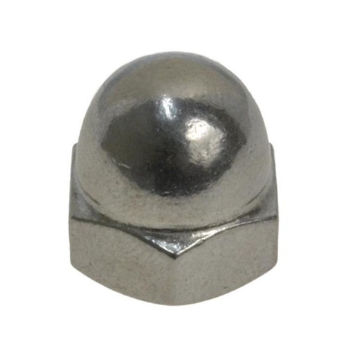 1/2" x 20 TPI UNF Fine Stainless A2-70 G304 1 Piece Dome Nut SAE J483 ...