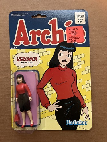 Super 7 Reaction Archie Comics VERONICA Lodge Action Figure 3.75” | eBay