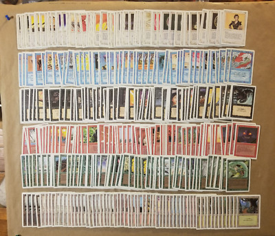 MTG Revised Edition Collection Lot of 356 Cards (HP - X4 Each Common ...