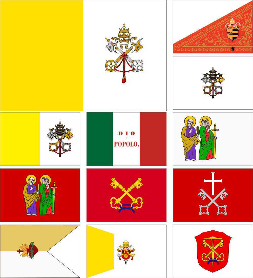 Papal States Flag