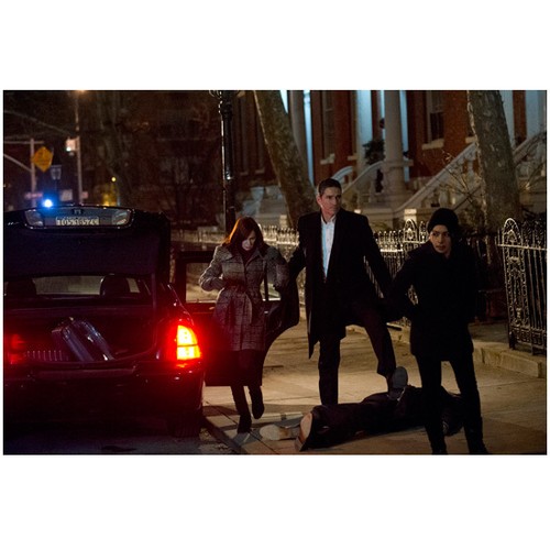 Person of Interest Jim Caviezel Amy Acker Sarah Shahi by Car 8 x 10 ...