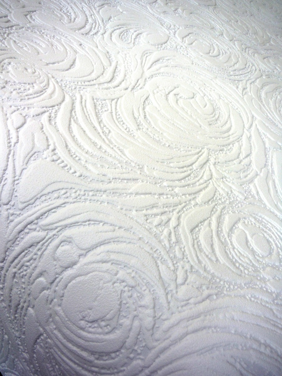 Paintable Wallpaper With Swirl Design