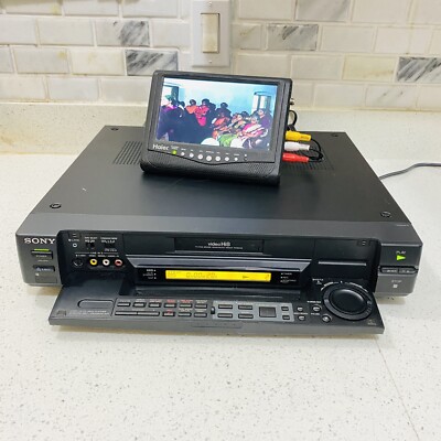 Sony EV-S5000 Hi8 Video8 8mm Video 8 Player Recorder RCTC Editing VCR ...