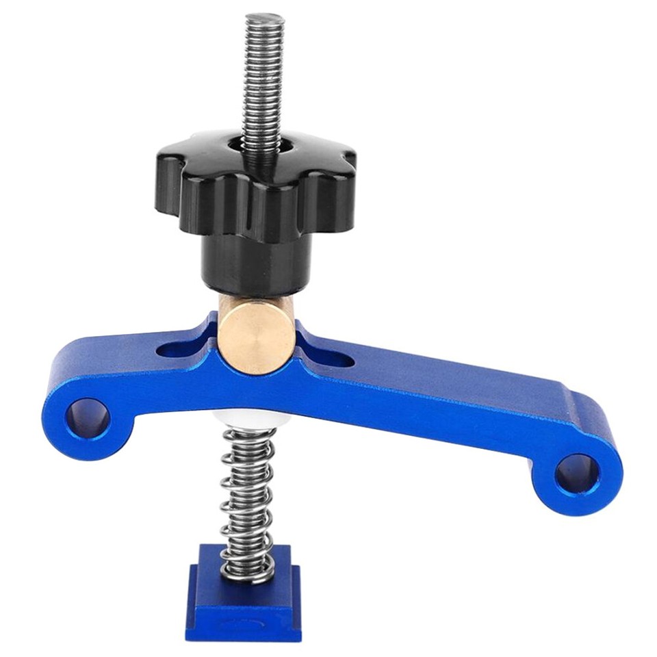 M8 Screw Woodworking Hold Down Clamp Set Platen Miter Track Clamping ...
