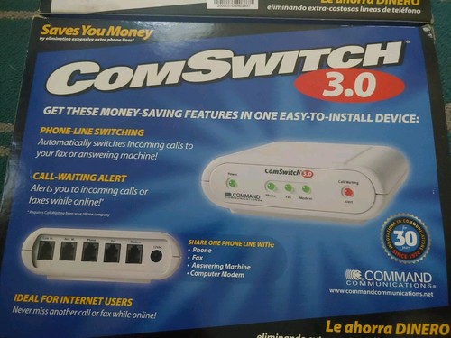 ComSwitch 3.0 Phone Line Switching. Sharing Command Communications | eBay
