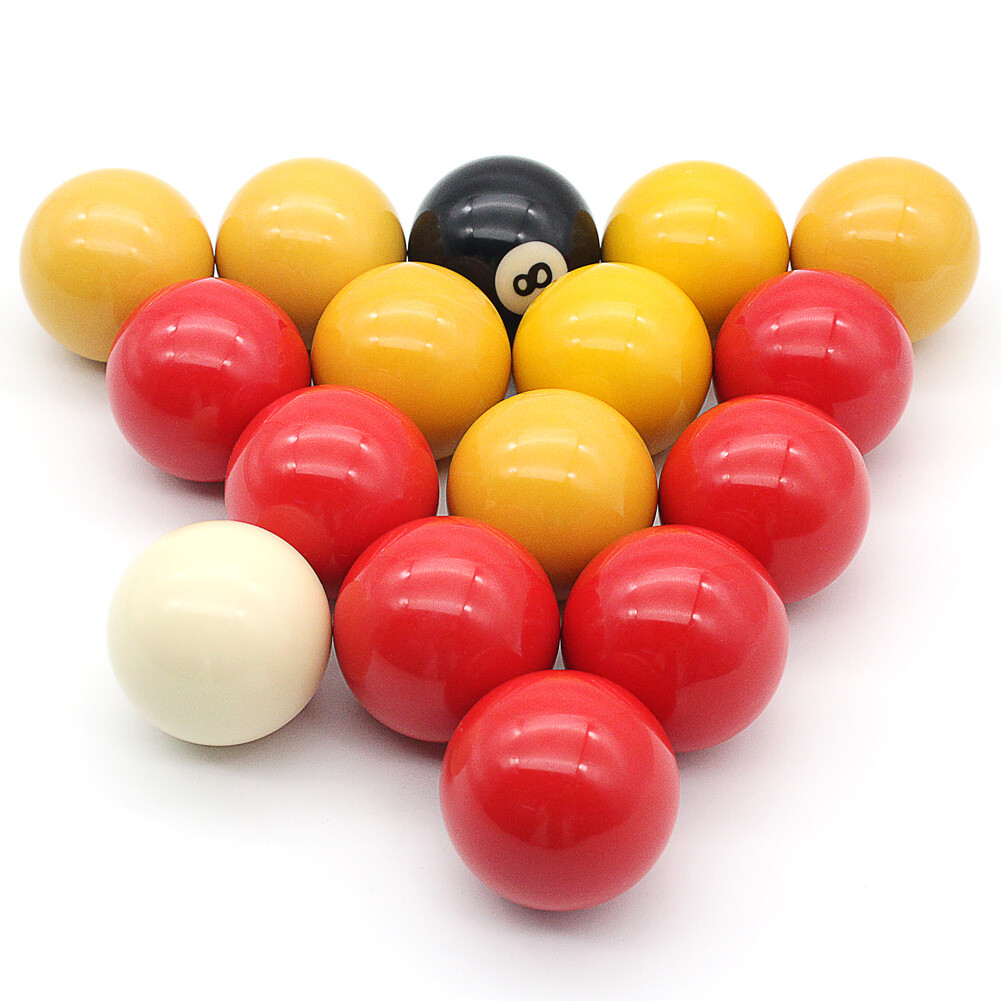 Pool Table Setup Red And Yellow | Cabinets Matttroy