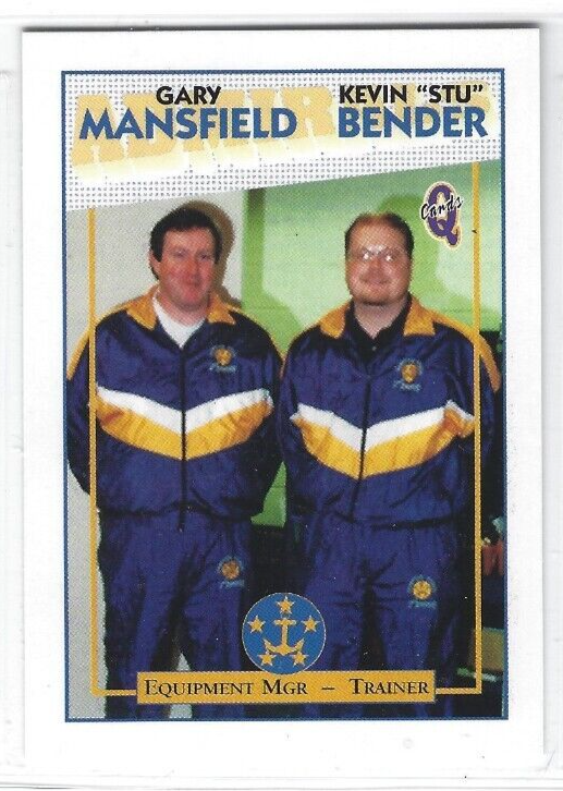1996-97 Hampton Roads Admirals (ECHL) Gary Mansfield/Kevin "Stu" Bender ...