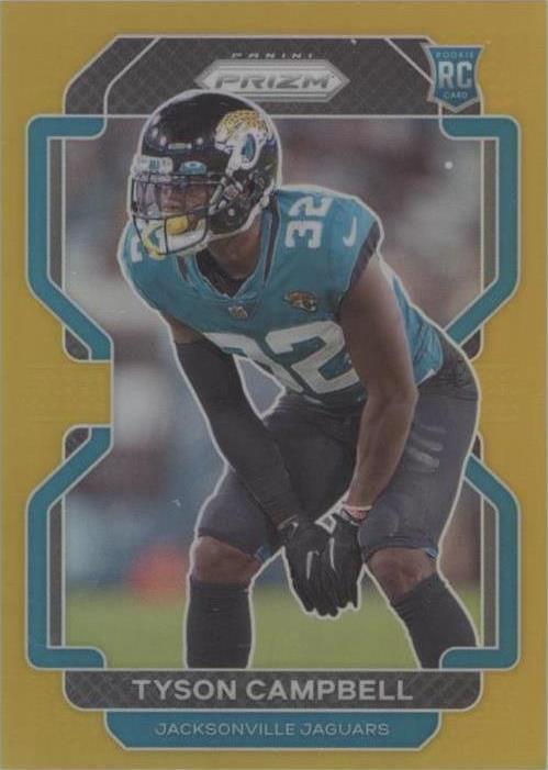 2021 Panini Prizm - Rookie Tyson Campbell #384 Gold Prizm /10 (RC) for ...
