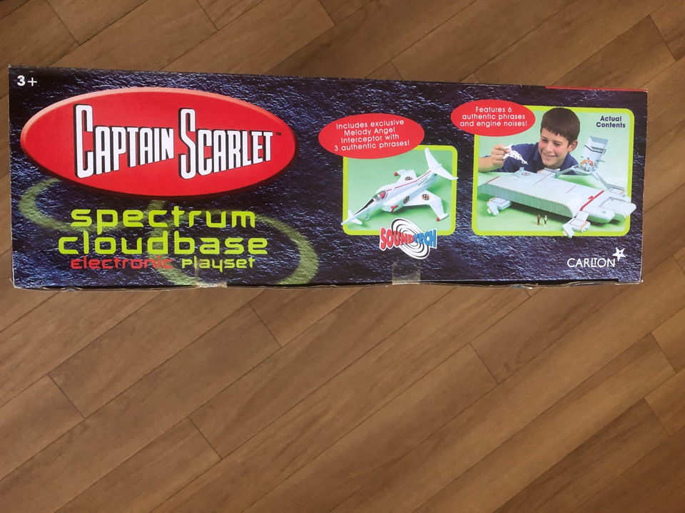 Captain Scarlet Spectrum Cloudbase HQ Vivid Imaginations Toy New Old ...