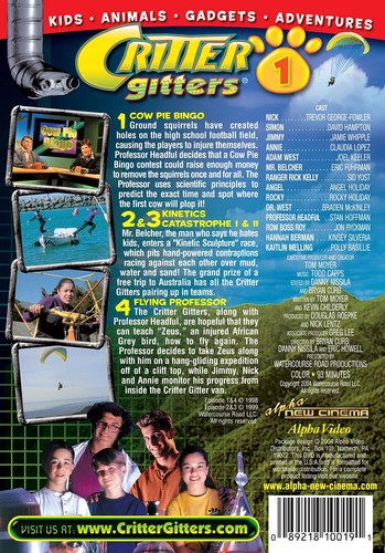 Critter Gitters, Vol. 1 (DVD) Jon Ryckman Milton Riess Trevor George-Fowler 89218100191 | eBay