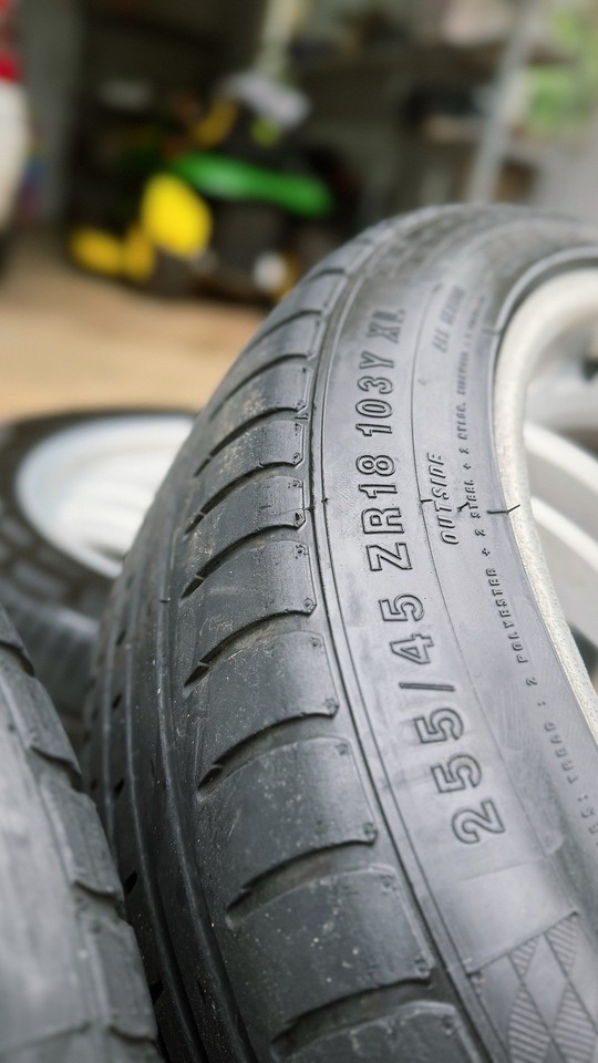 BMW M Parallel Wheels 18” w/ 255/45 Tires – Excellent Condition | eBay