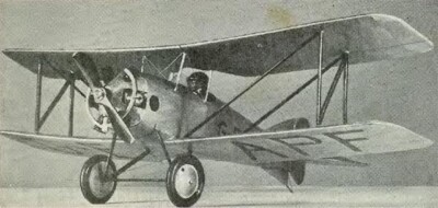 Austin Whippet F/F Biplane 32" Wing RC Model Airplane Printed Plans ...