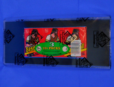 1978 TOPPS BASEBALL 3 WAX PACK TRAY SEALED BBCE RARE | eBay