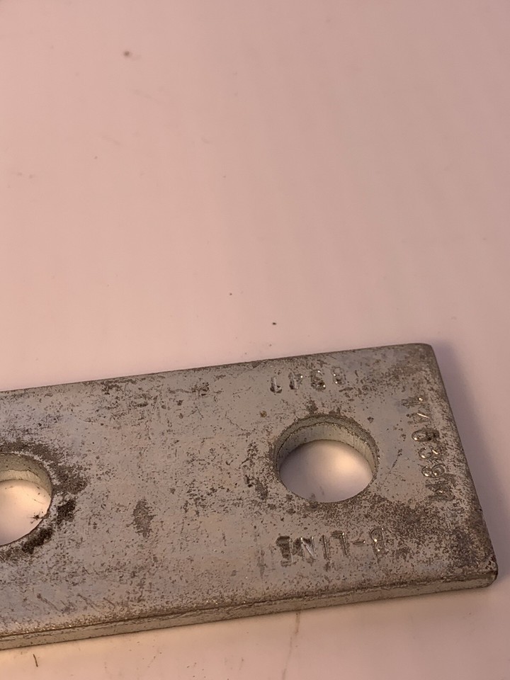 B-LINE 4H 4-Hole Splice Plate Zinc Plated FREE SHIPPING!!!!!! | eBay