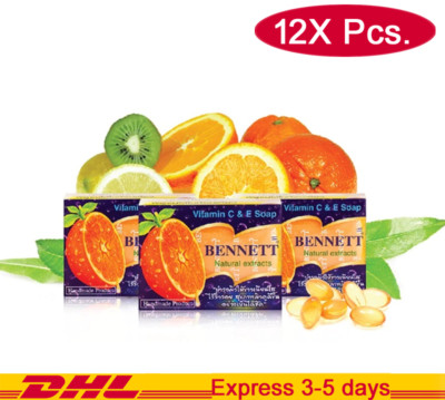 12X Bennett Soap Vitamin C&E formula Natural Extracts skin clean ...