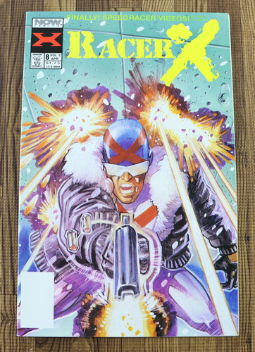1990 Now Comic Racer X #8 FN/FN+ | eBay