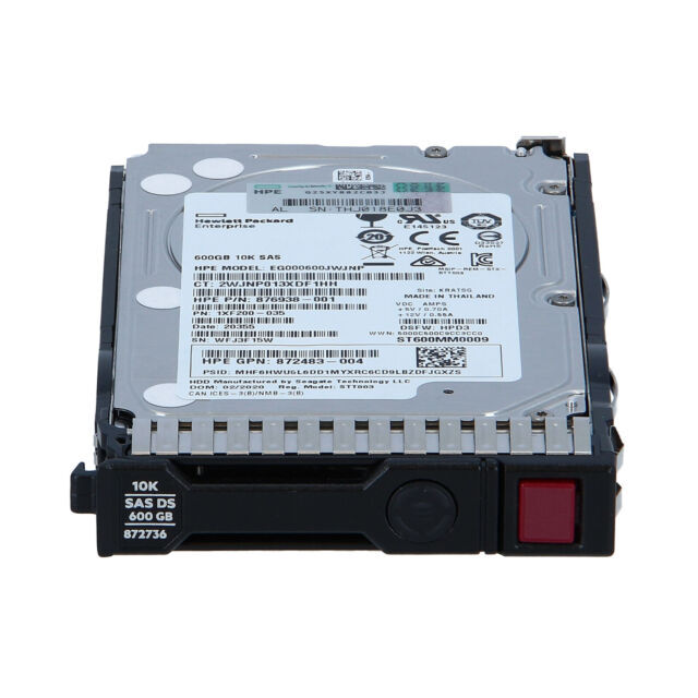 HP 600GB,10000 RPM,2.5 inch Internal Hard Drive - EG000600JWJNP for ...