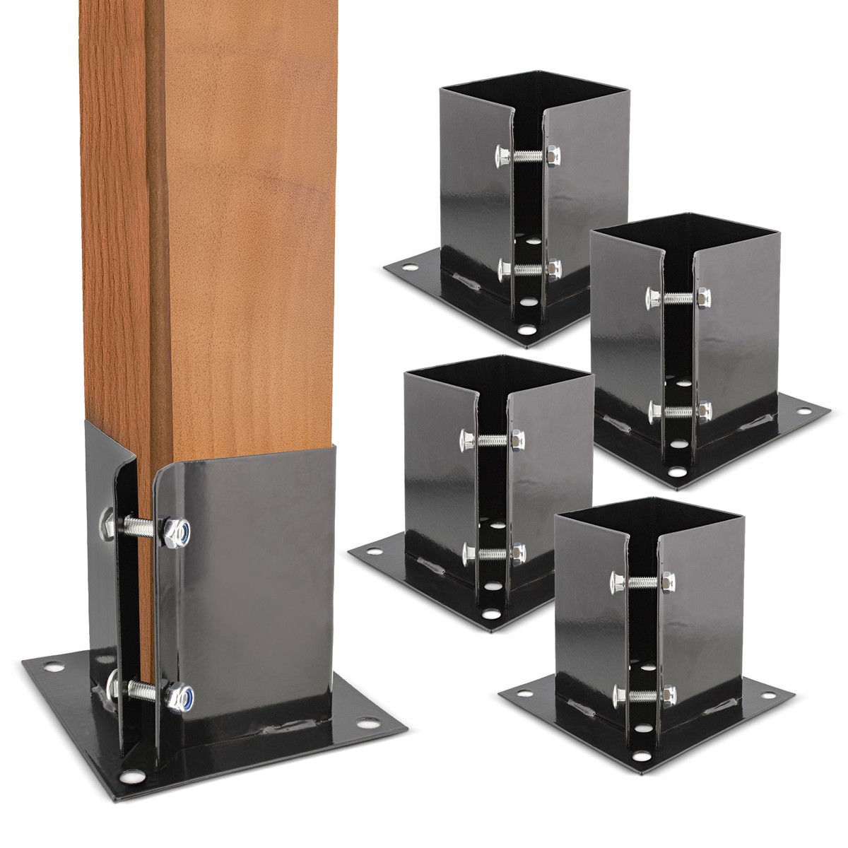 4x4 Fence Post Base Anchor Amazon.com: 4x4 Fence Post Anchor Ground