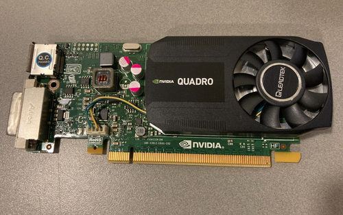 Matrox M9140 LP PCle x 16 Quad Head Graphic Display Card With Cables ...