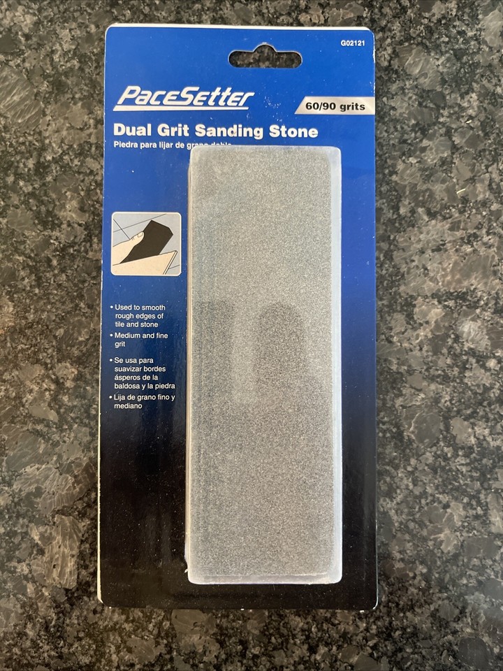 PaceSetter Dual Grit Sanding Stone 60/90 G02121 | eBay