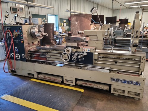 Sharp Heavy Duty 30" X 80" Engine Lathe in good used condition. | eBay