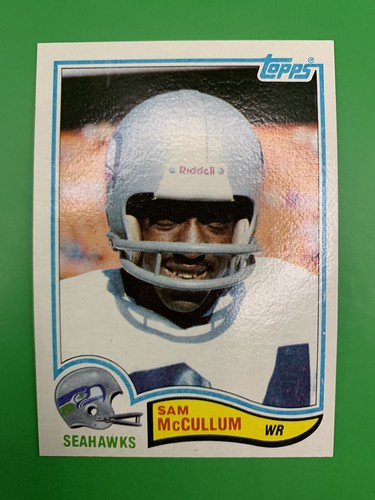 1982 Topps Sam McCullum Seattle Seahawks #251 | eBay