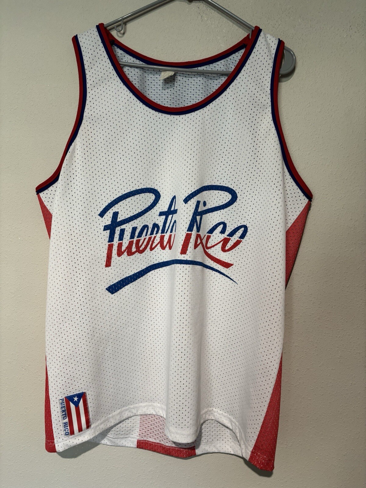 Vintage Puerto Rico Basketball Jersey Adult Size XL S… - Gem