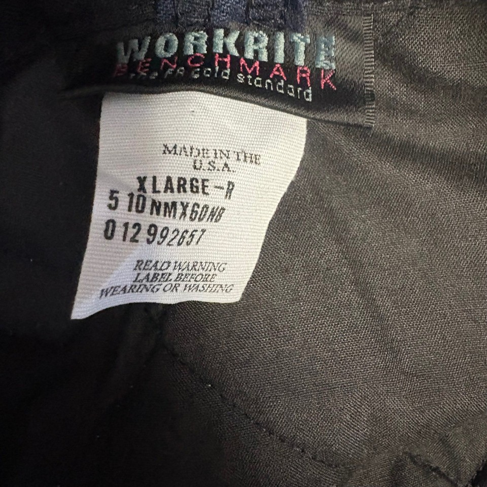 Workrite FR Gold Standard Mens XL Parka Insulated Work Jacket Coat | eBay