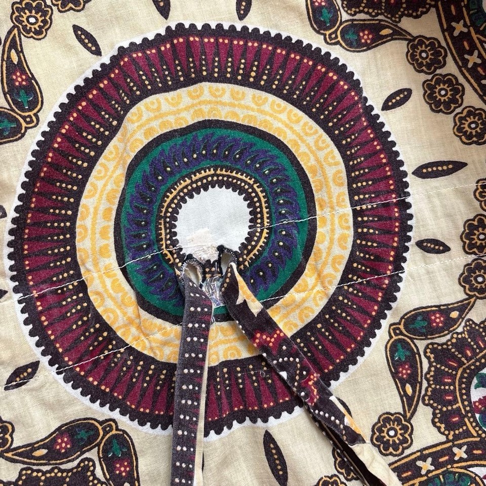 70s Kaftan Dress Pakistani Cotton Vintage Ethnic | eBay