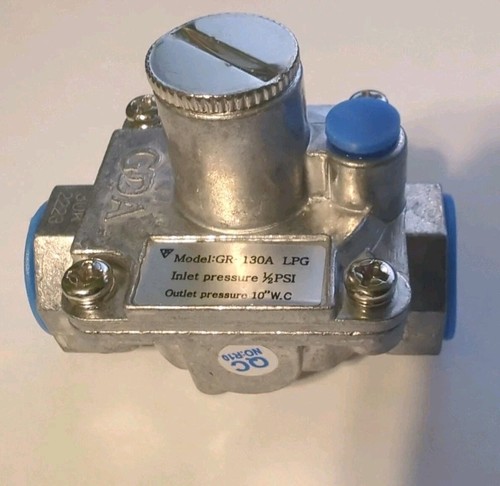 GR-130A LPG Propane Regulator for Gas Logs and low demand appliances ...