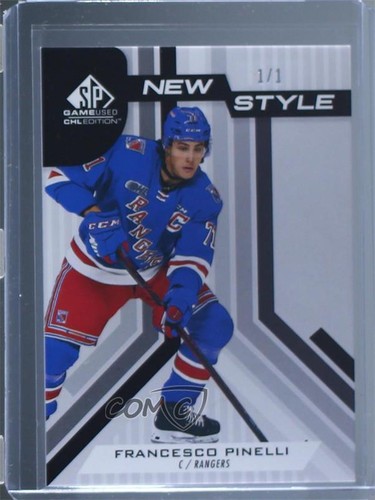 2021-22 Upper Deck SP Game Used CHL Edition - New Style Francesco ...
