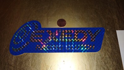 FOIL EX-PRIZM RC Sticker Decal RACING ORIGINAL old stock | eBay