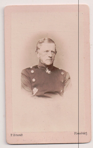 Vintage CDV General Helmuth von Moltke the Elder Prussian field marshal ...