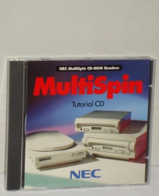 NEC MultiSpin CD-Rom Readers Tutorial Software CD 1994 Multi Spin | eBay