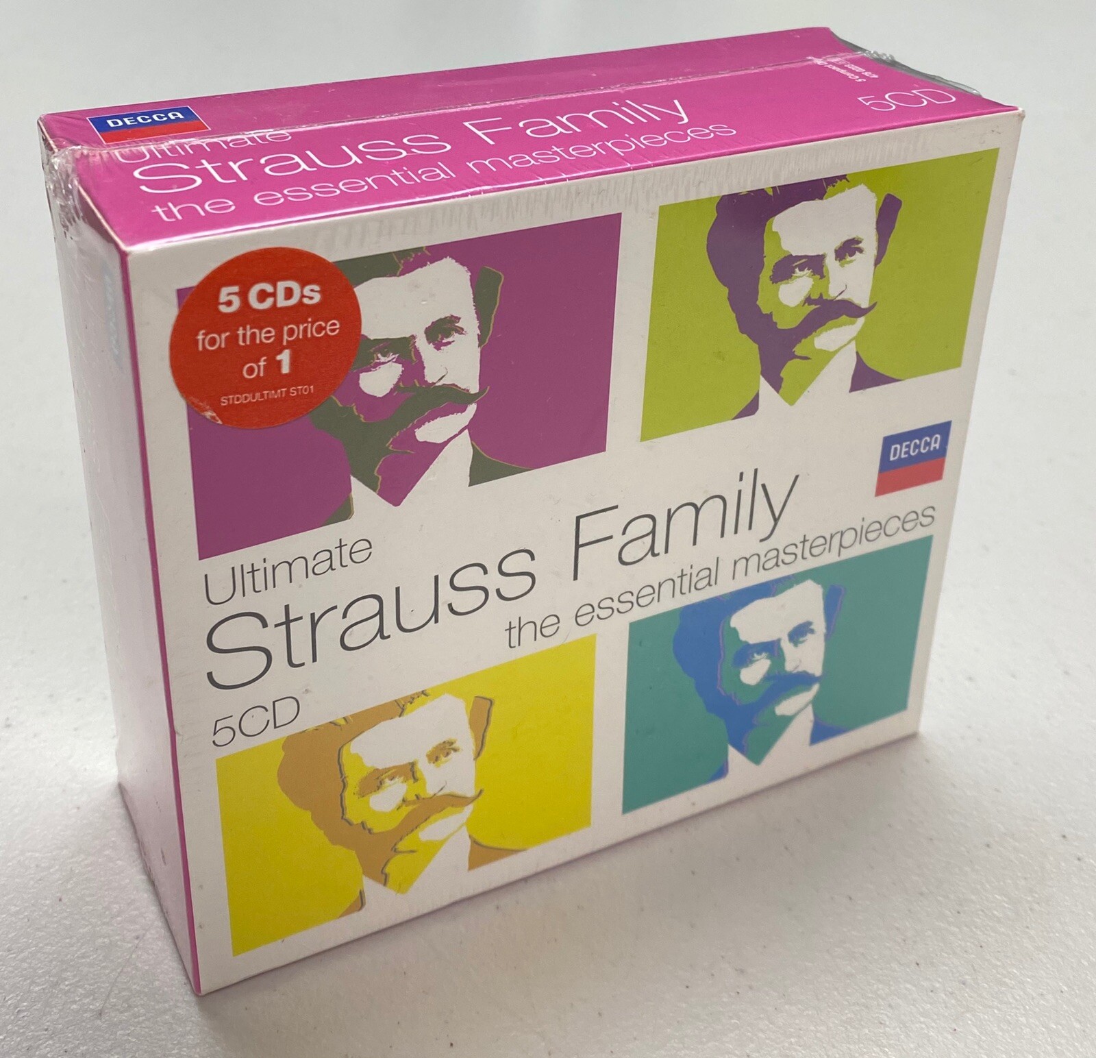 Ultimate Strauss Family The Essential Masterpieces, 5 CD Set, Decca ...