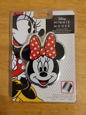 New Aluminum Minnie Mouse Disney Vehicle Or Home Decal | eBay