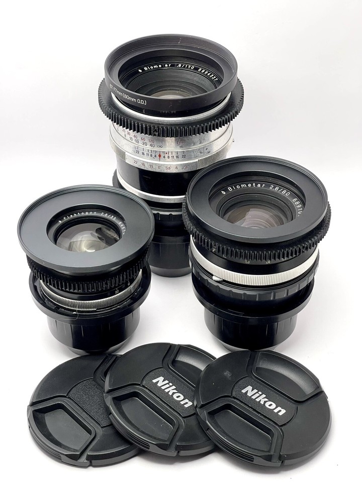 Carl Zeiss 35+80+120mm Lenses Arri PL Mount Arriflex Alexa Ursa F3 F55 ...